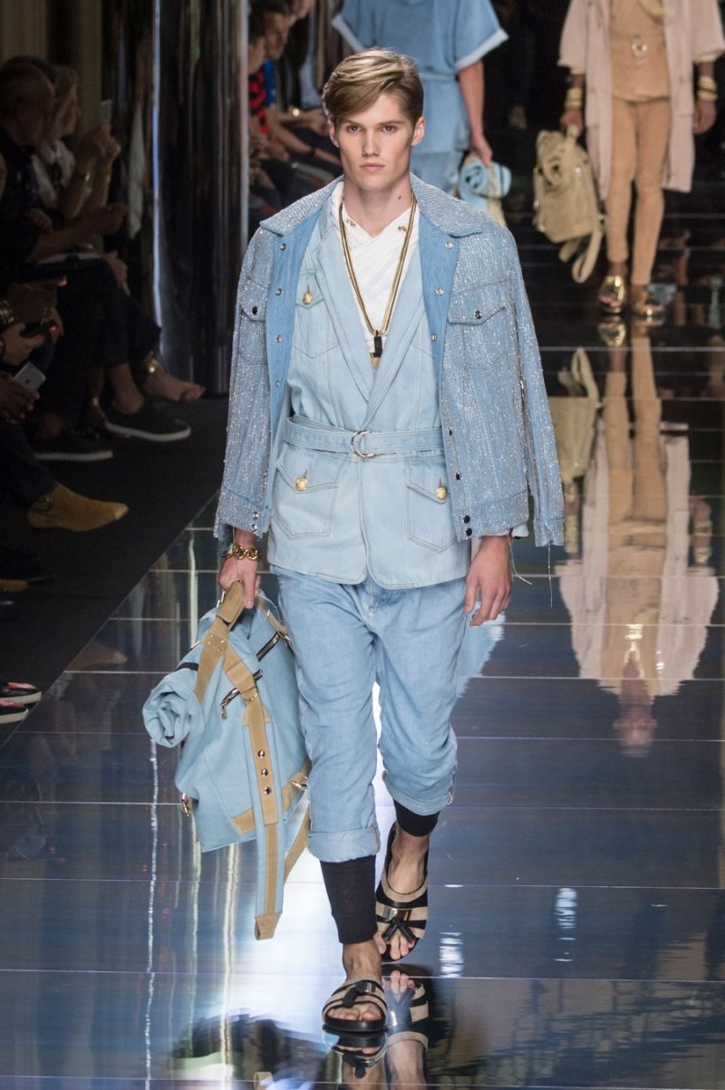 Balmain 2017 Spring/Summer Men's Runway Collection