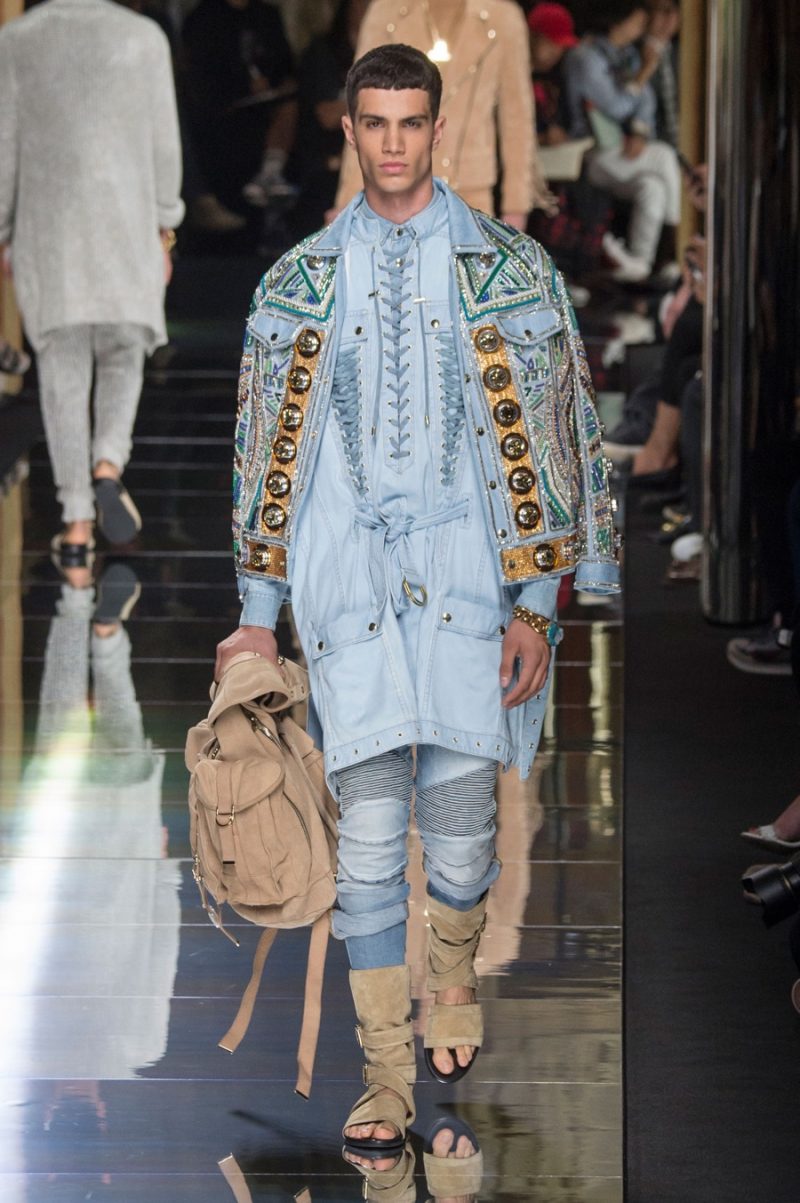 Balmain 2017 Spring/Summer Men's Runway Collection