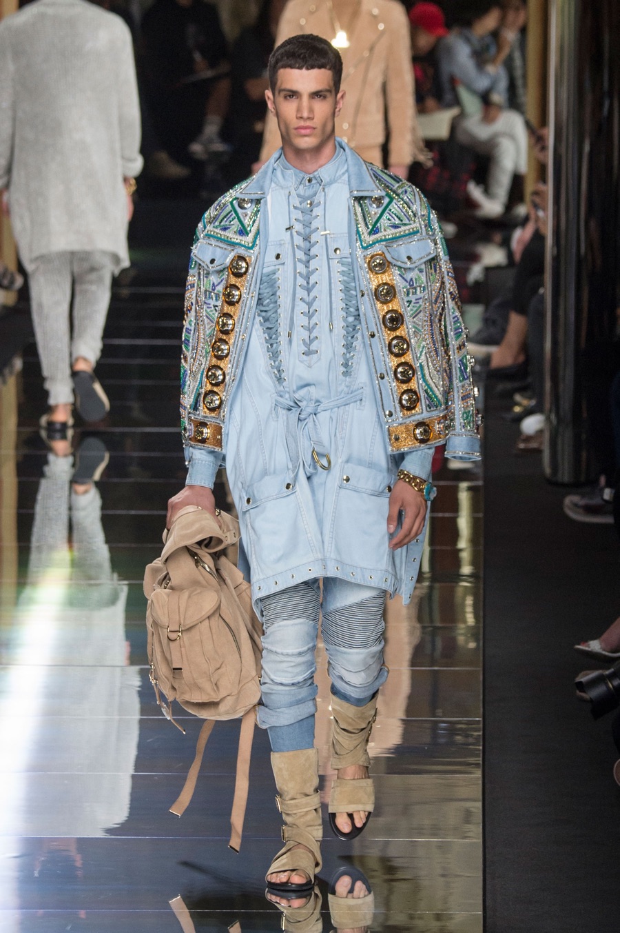 Balmain 2017 Spring/Summer Men's Runway Collection