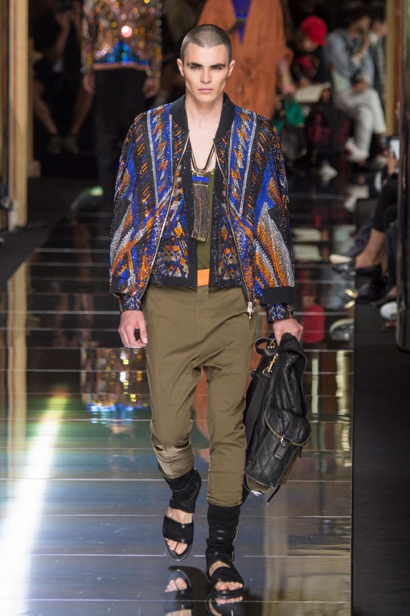 Balmain 2017 Spring/Summer Men's Runway Collection
