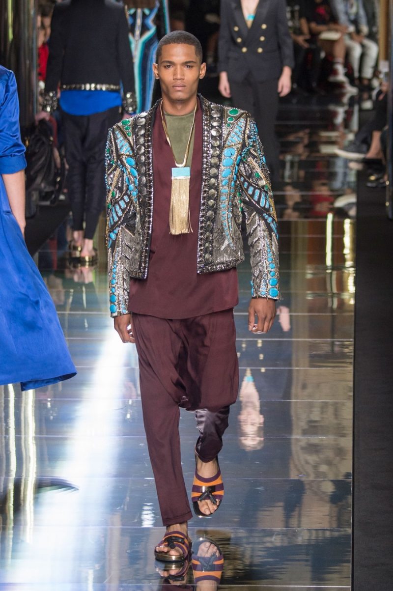 Balmain 2017 Spring/Summer Men's Runway Collection