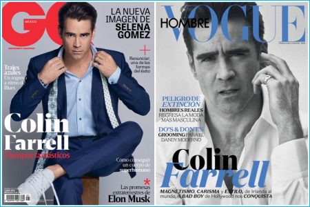 Colin Farrell Covers GQ México & Vogue Hombre – The Fashionisto
