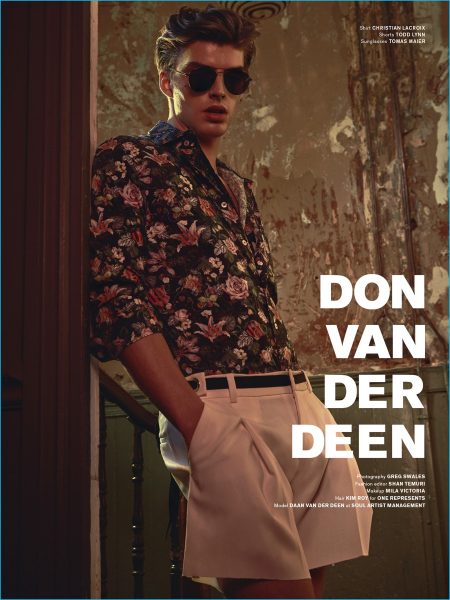 Daan van der Deen Rocks Suave Styles for Archetype Cover Shoot – The ...