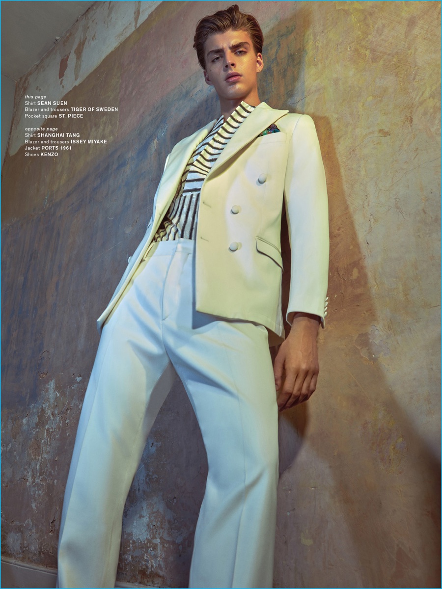 Daan van der Deen Rocks Suave Styles for Archetype Cover Shoot – The ...