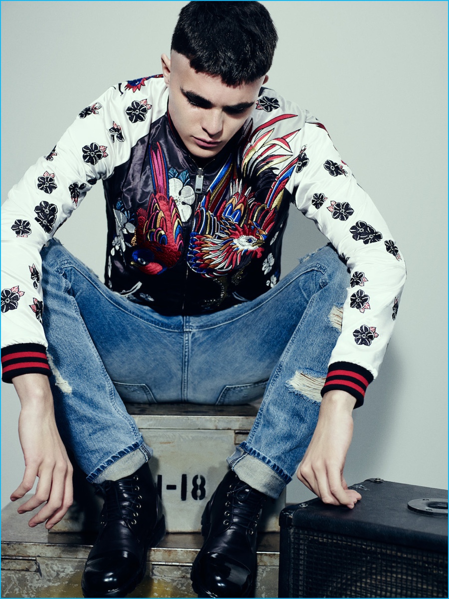 Diesel 2016 Pre-Fall Men's Collection Look Book