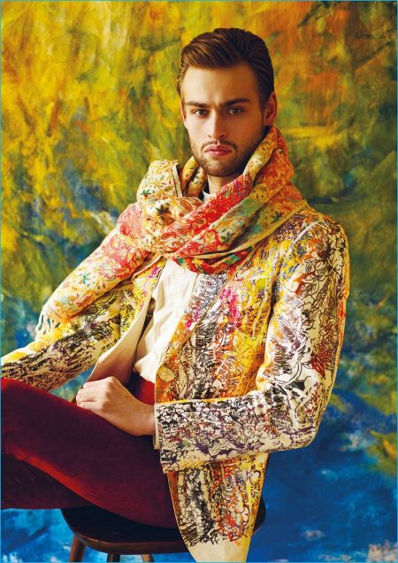 Douglas Booth Does Dandy Style for The Protagonist – The Fashionisto