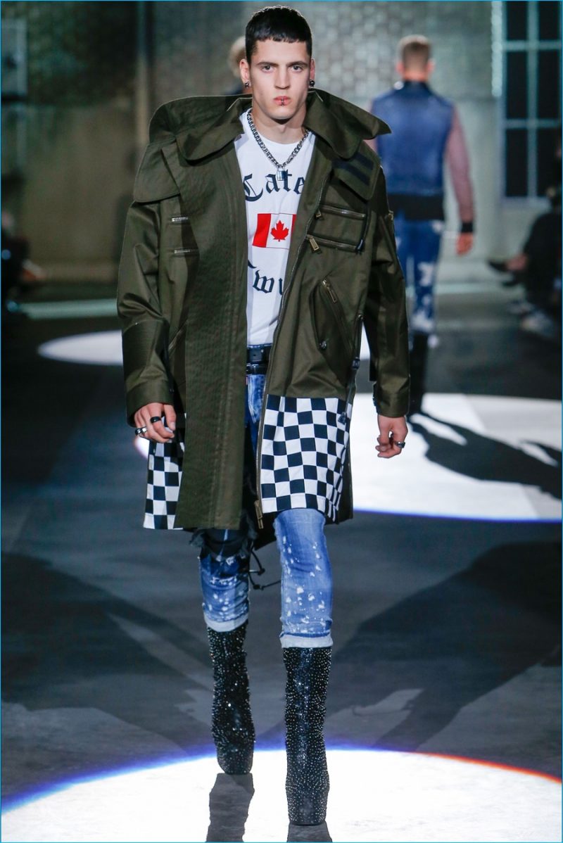 Dsquared2 2017 Spring/Summer Runway Collection