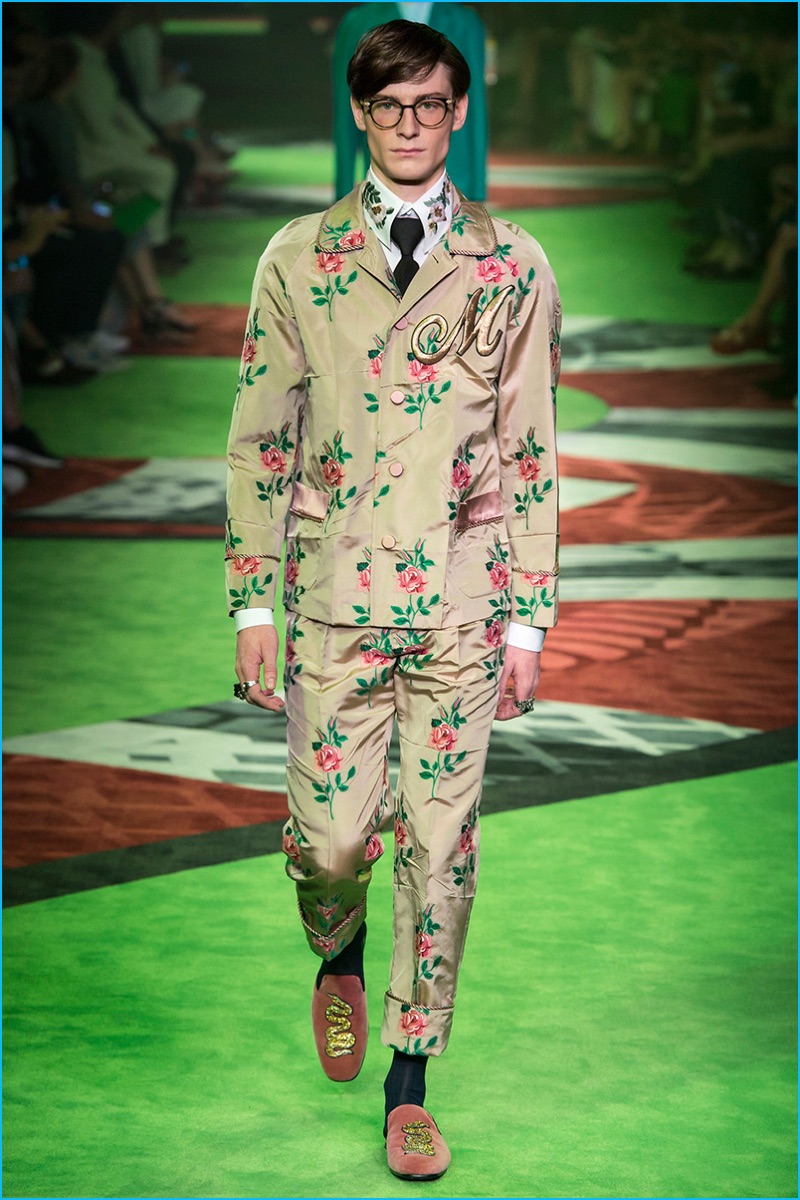 Gucci 2017 Spring/Summer Men's Runway Collection