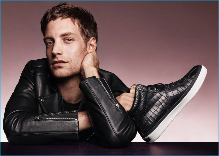 James Jagger 2016 Jimmy Choo Men's Fall/Winter Campaign