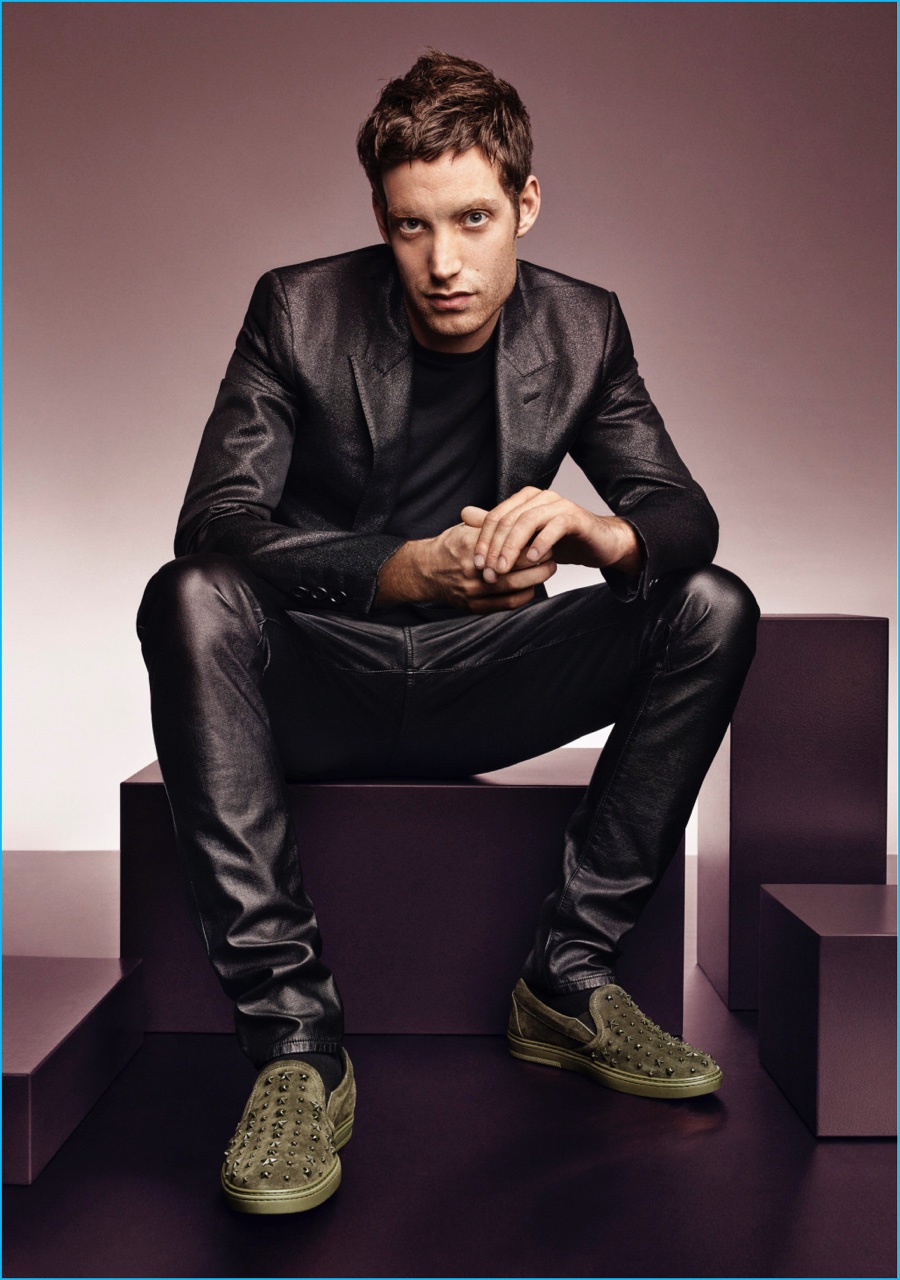 James Jagger 2016 Jimmy Choo Men's Fall/Winter Campaign