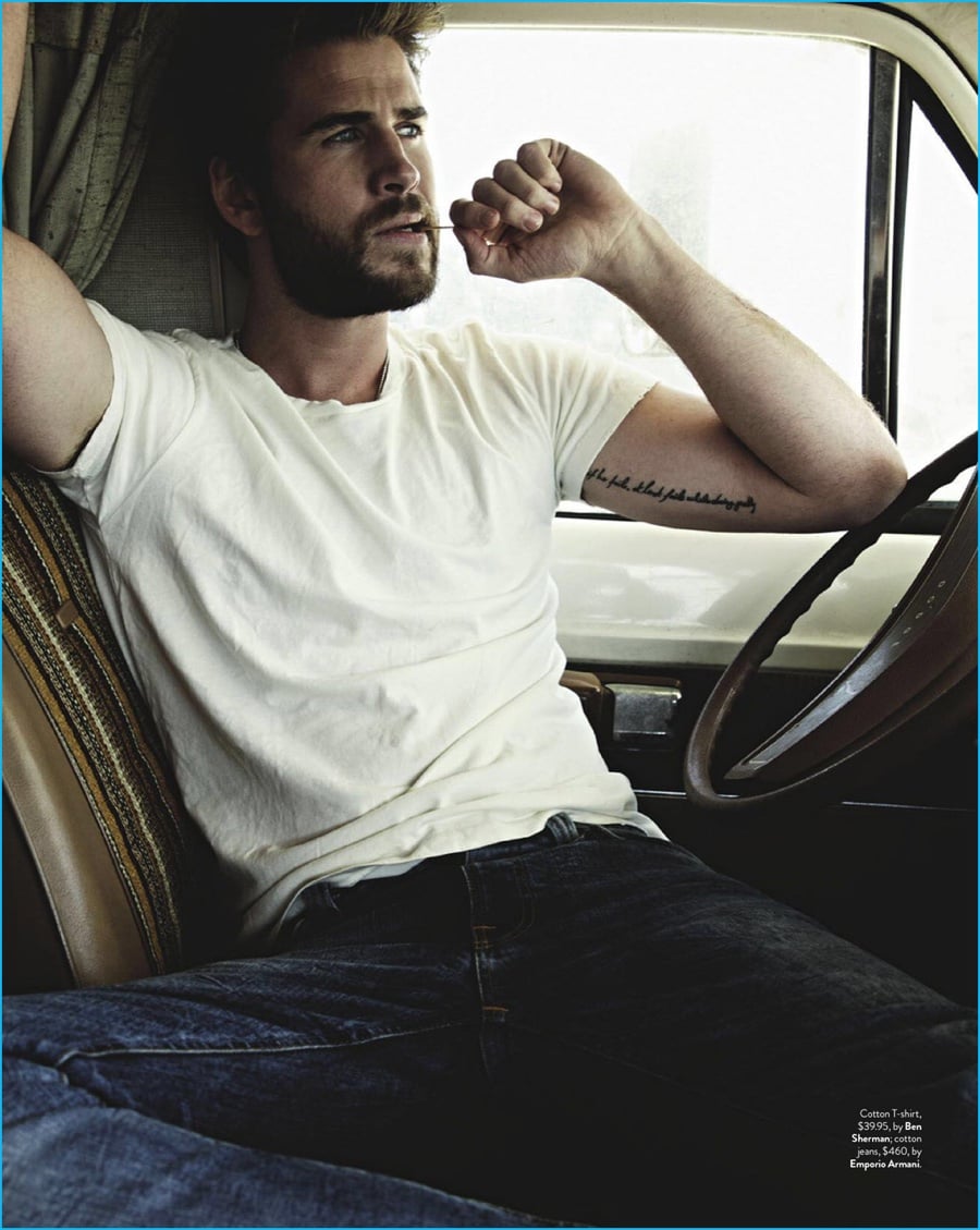 Liam Hemsworth Covers GQ Australia, Talks Remaining Private – The ...
