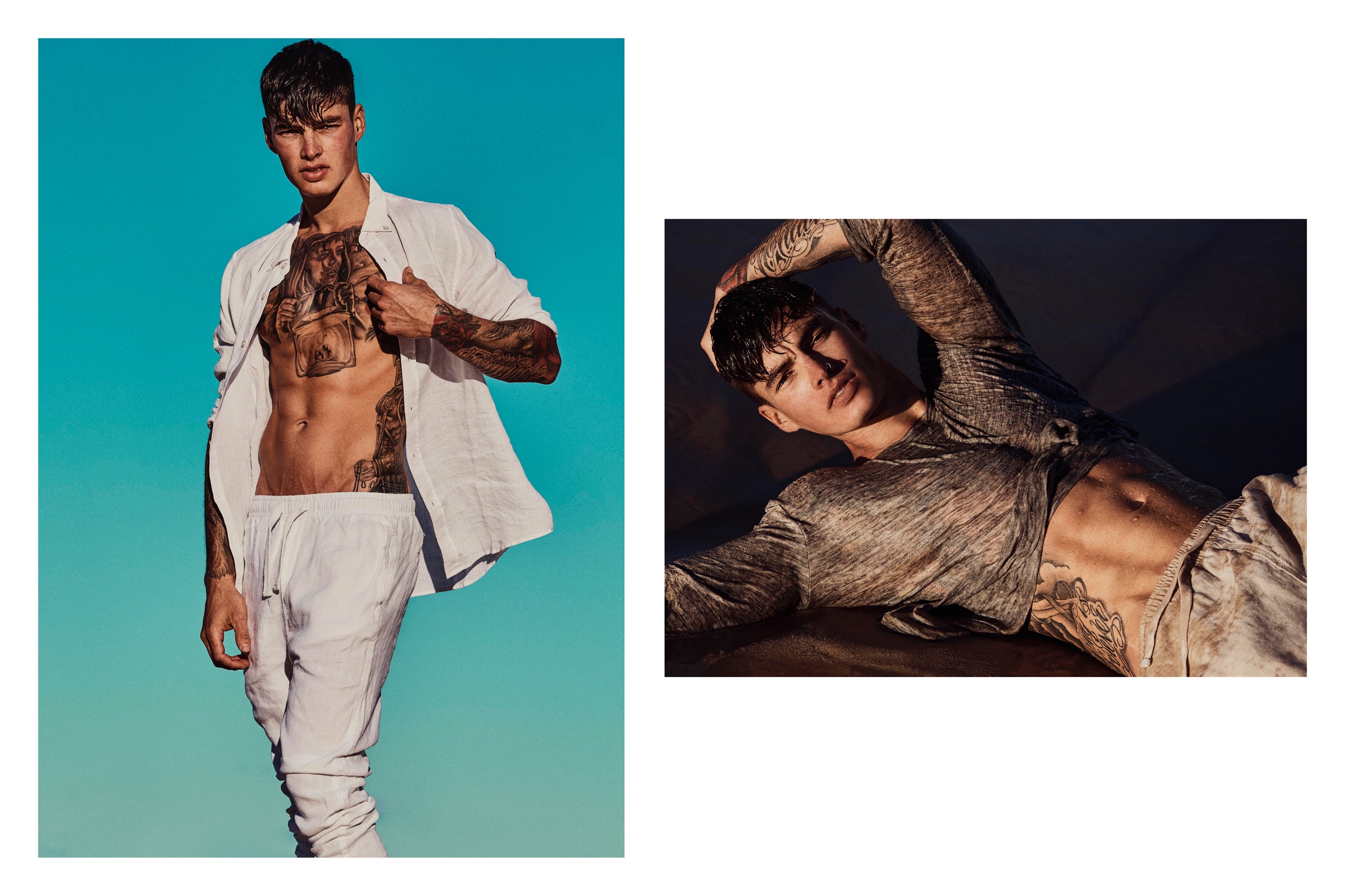 Linen Appeal: Adam by Siannon.Zach in VENROY – The Fashionisto