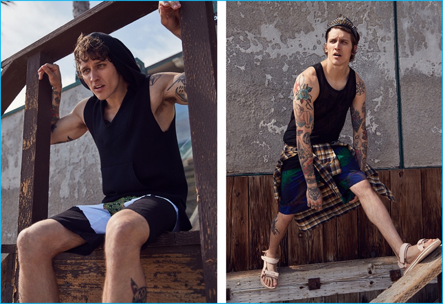 Surf’s Up: Leebo Freeman Rocks Beach-Ready Styles for Forward – The ...