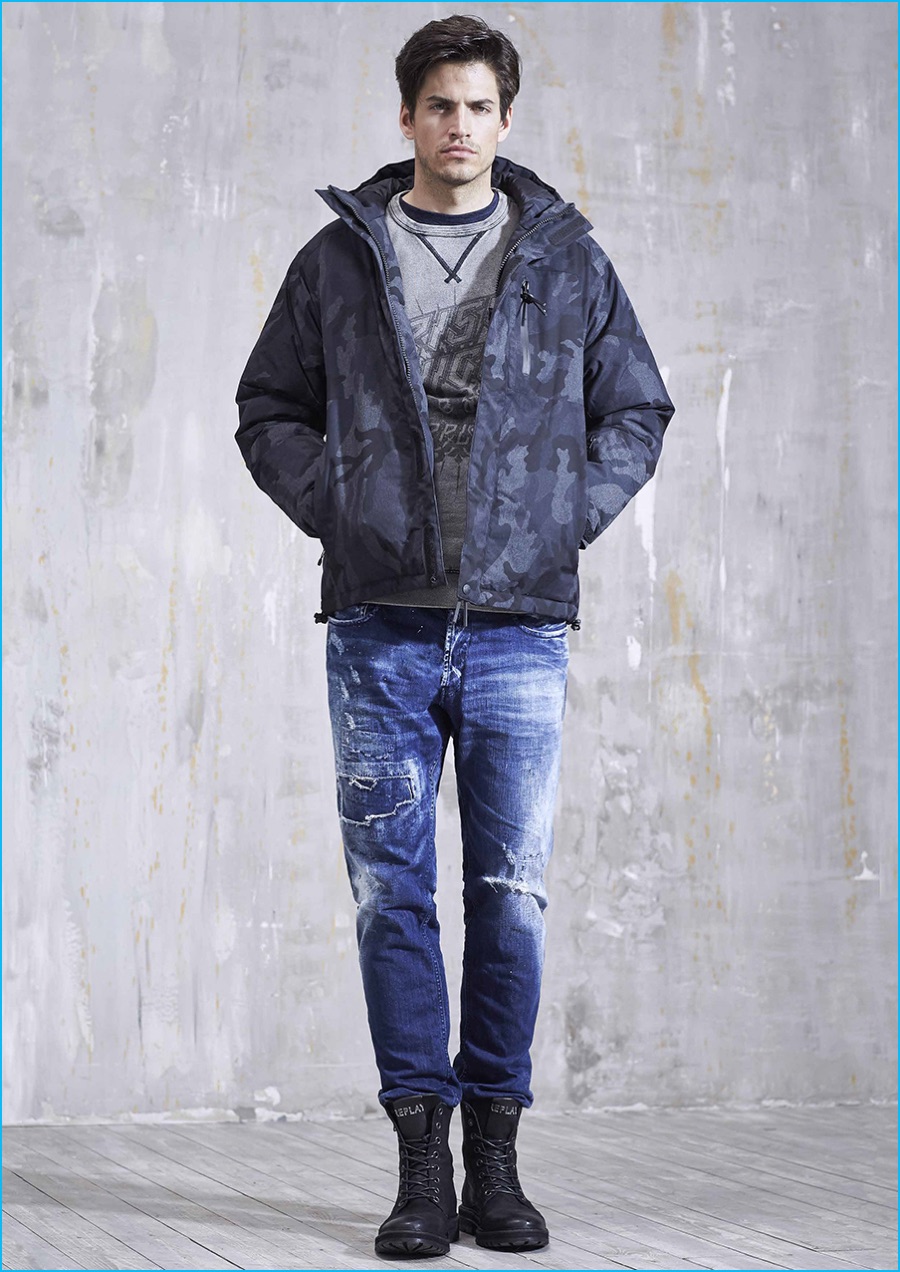 Replay 2016 Fall/Winter Men's Collection Look Book