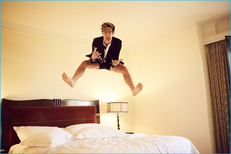 Cameron Dallas Takes to Chateau Marmont for Vanity Fair Italia Shoot ...