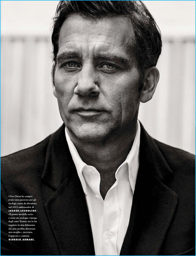 Clive Owen Covers Gq Italia Talks New Movie Anon The Fashionisto