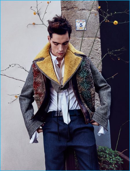 Jonathan Bauer-Hayden is Sailor Chic in Prada for A&E Magazine – The ...