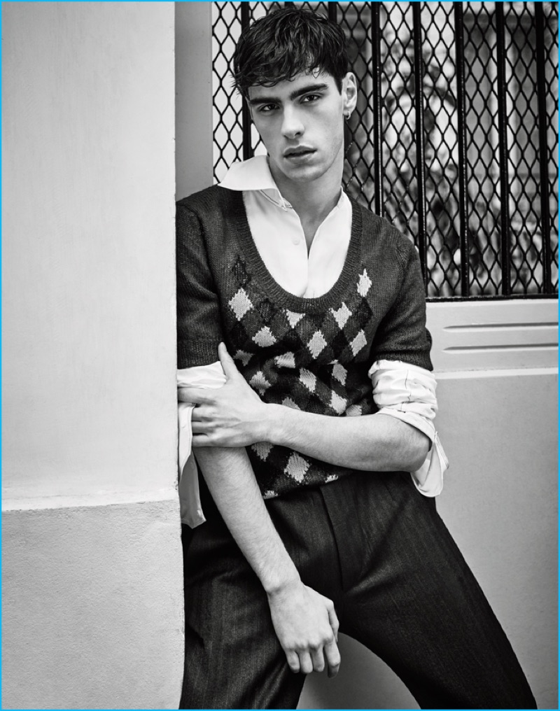 Jonathan Bauer-Hayden is Sailor Chic in Prada for A&E Magazine – The ...