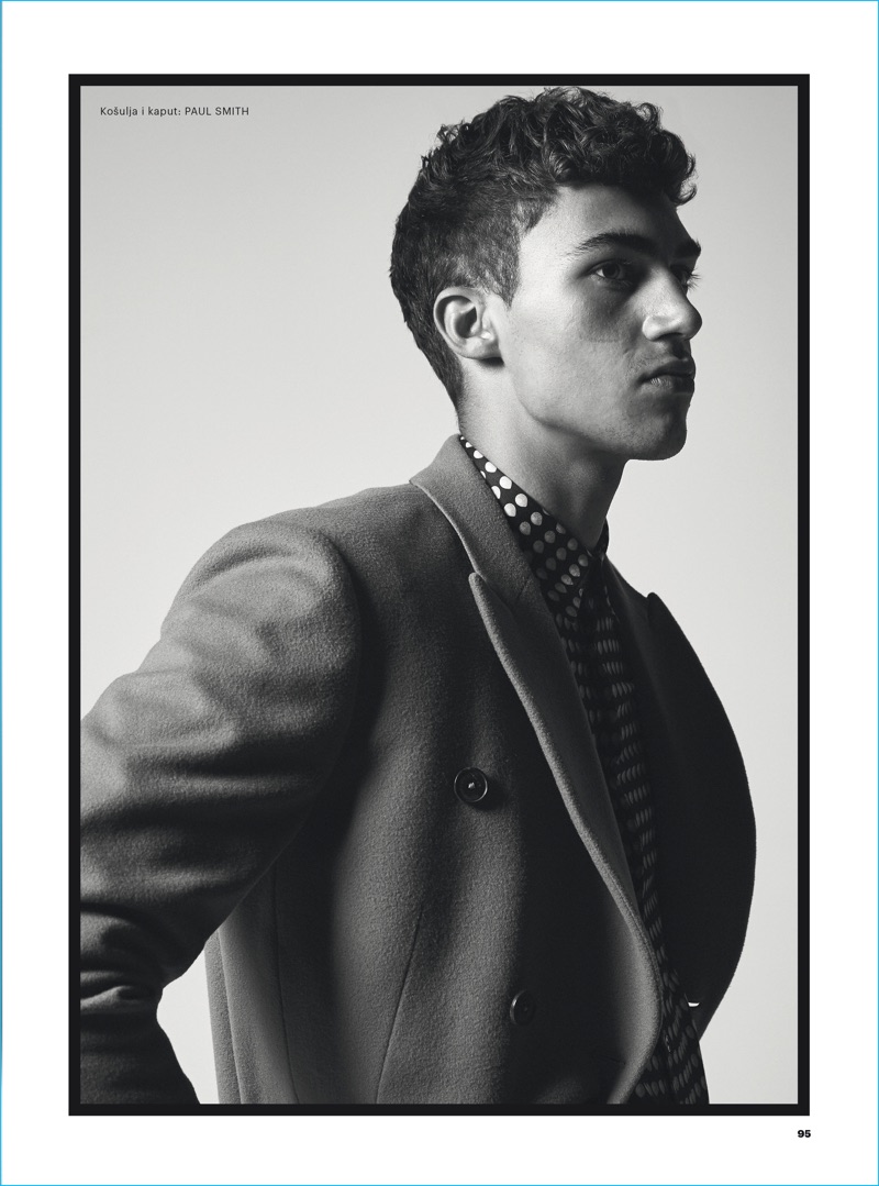 Alessio Pozzi is Front & Center for Esquire Serbia Editorial – The ...