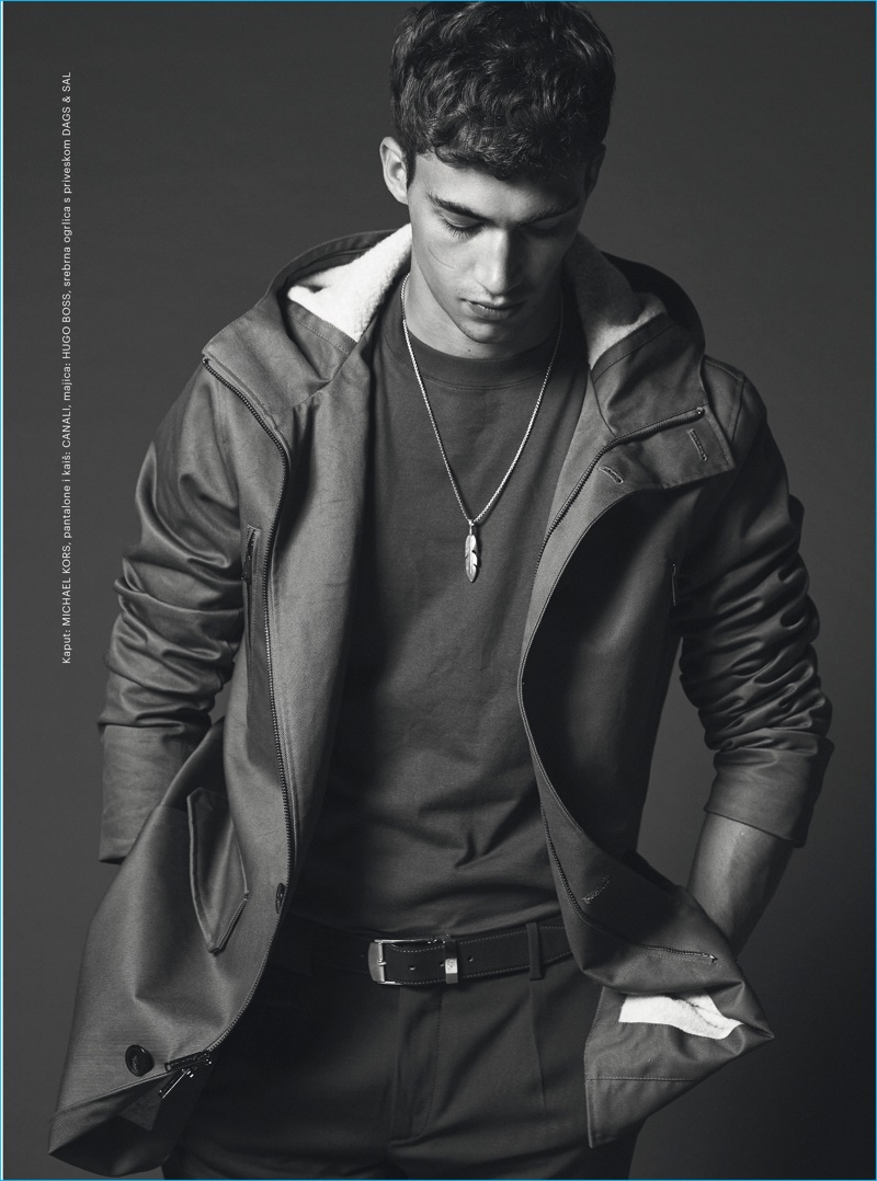 Alessio Pozzi is Front & Center for Esquire Serbia Editorial – The ...