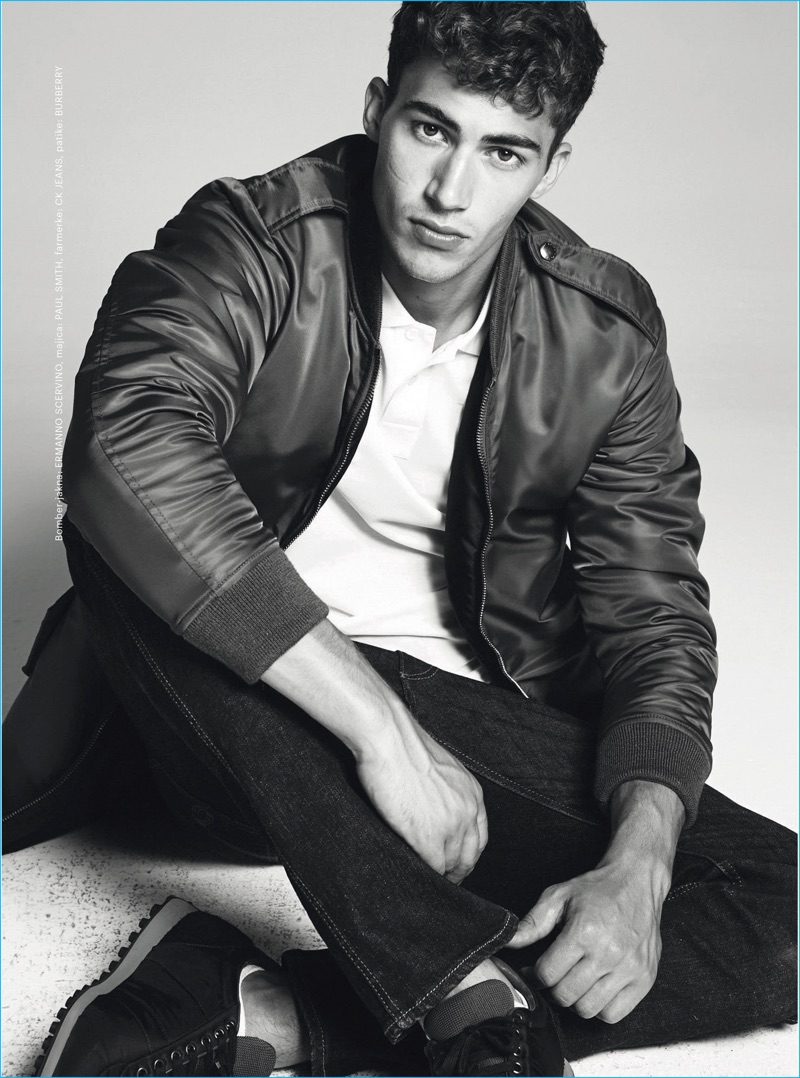 Alessio Pozzi is Front & Center for Esquire Serbia Editorial – The ...