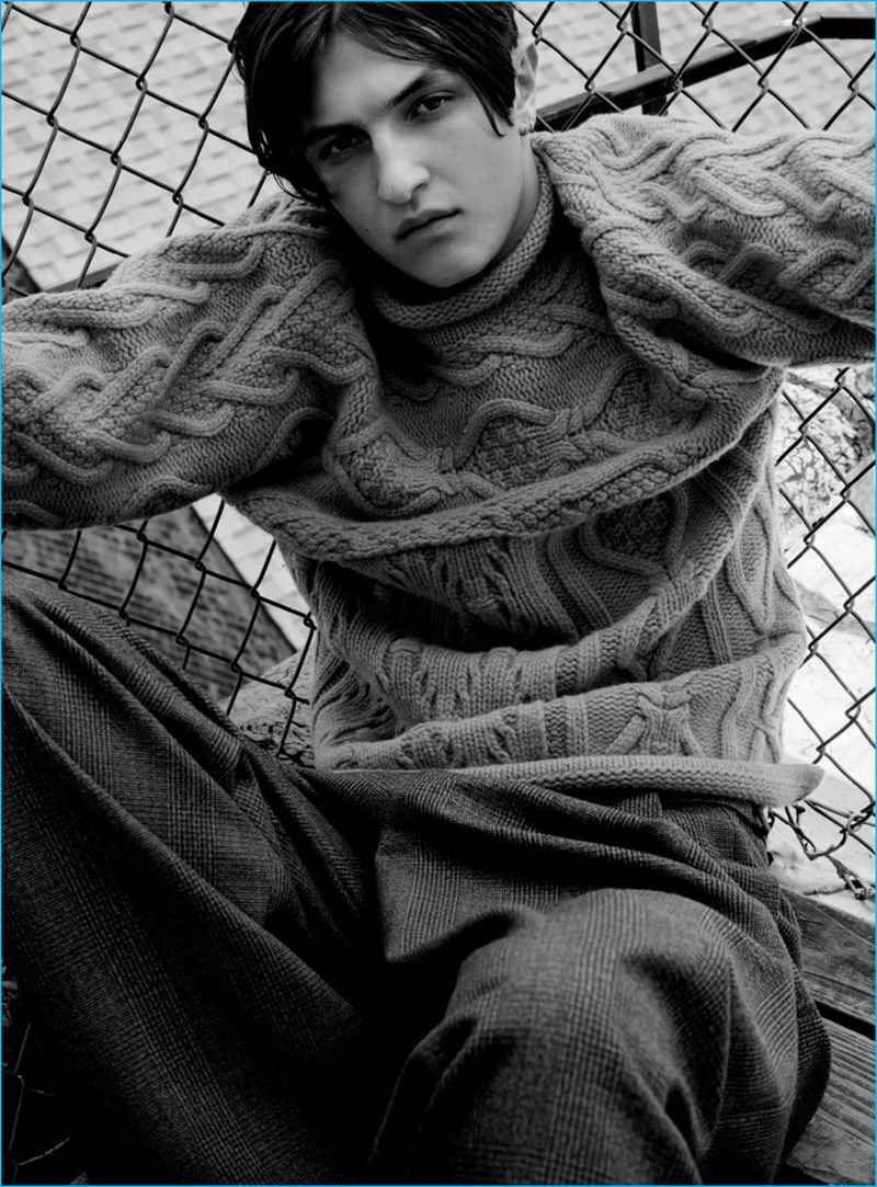 Anwar Hadid Graces the Pages of Vogue Hommes Paris – The Fashionisto