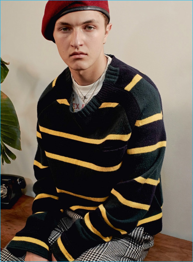 Anwar Hadid Graces the Pages of Vogue Hommes Paris – The Fashionisto