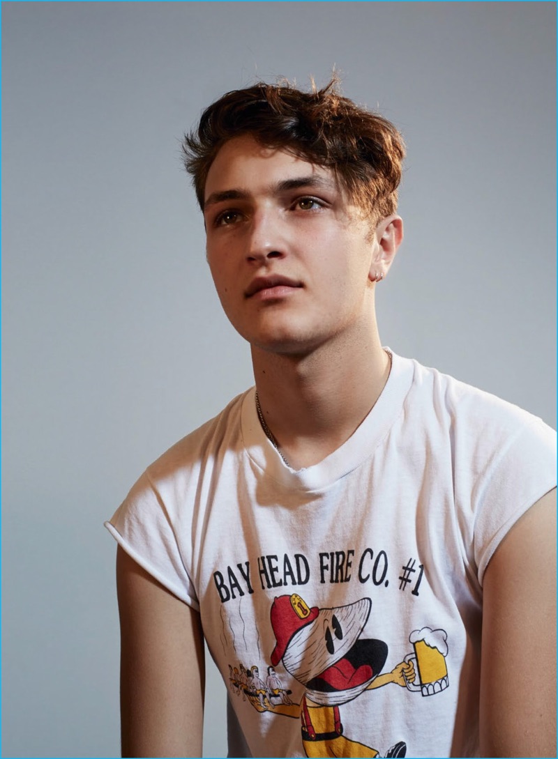 Anwar Hadid Graces the Pages of Vogue Hommes Paris – The Fashionisto