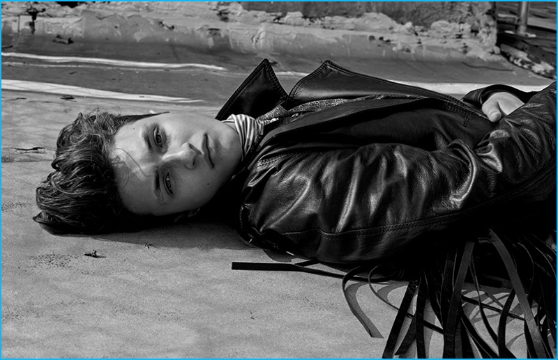 Anwar Hadid Graces the Pages of Vogue Hommes Paris – The Fashionisto