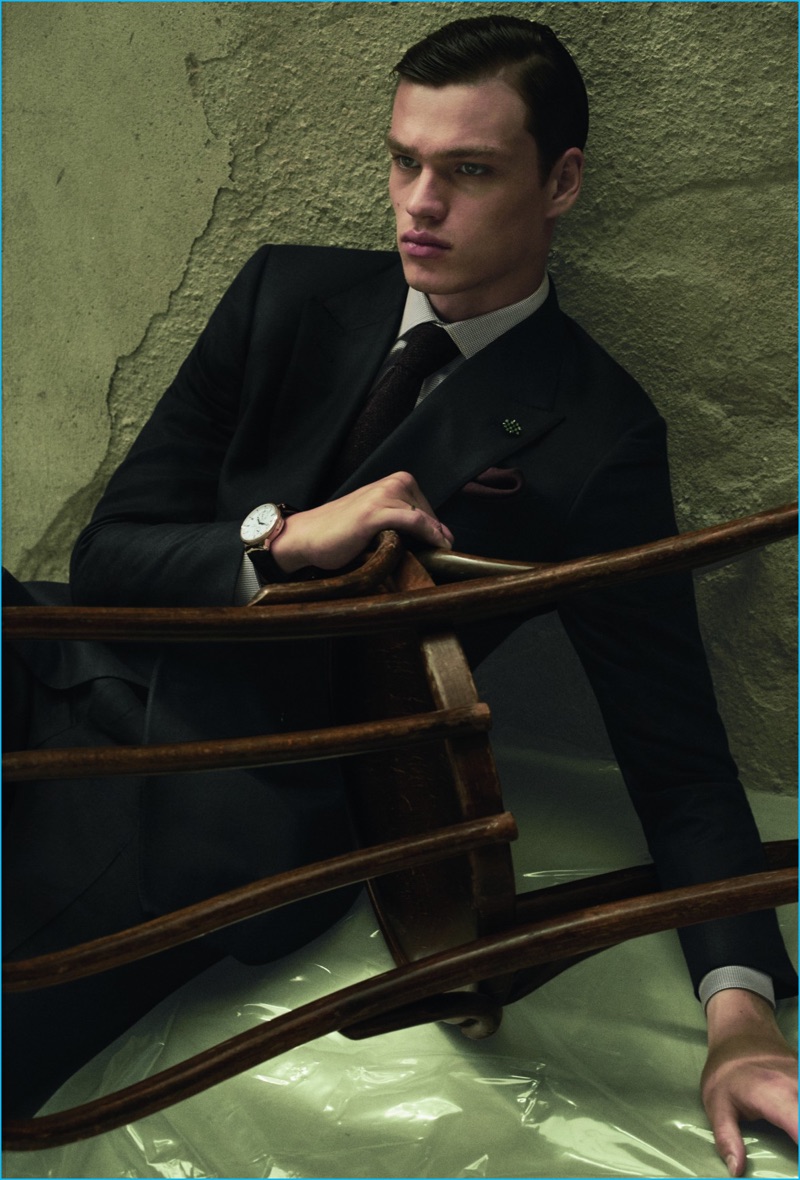 Filip Hrivnak Means Business in Sharp Suits for Codigo Unico – The ...