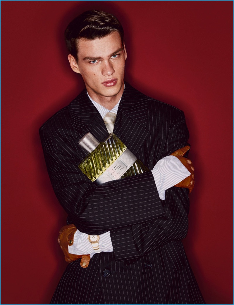 Filip Hrivnak Takes the Back Seat for Elle Men China – The Fashionisto