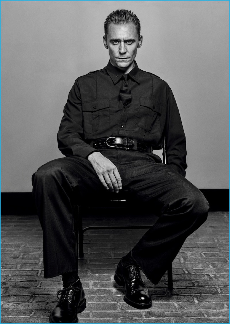 Tom Hiddleston Covers Interview Magazine, Rocks Leather Fashions – The ...