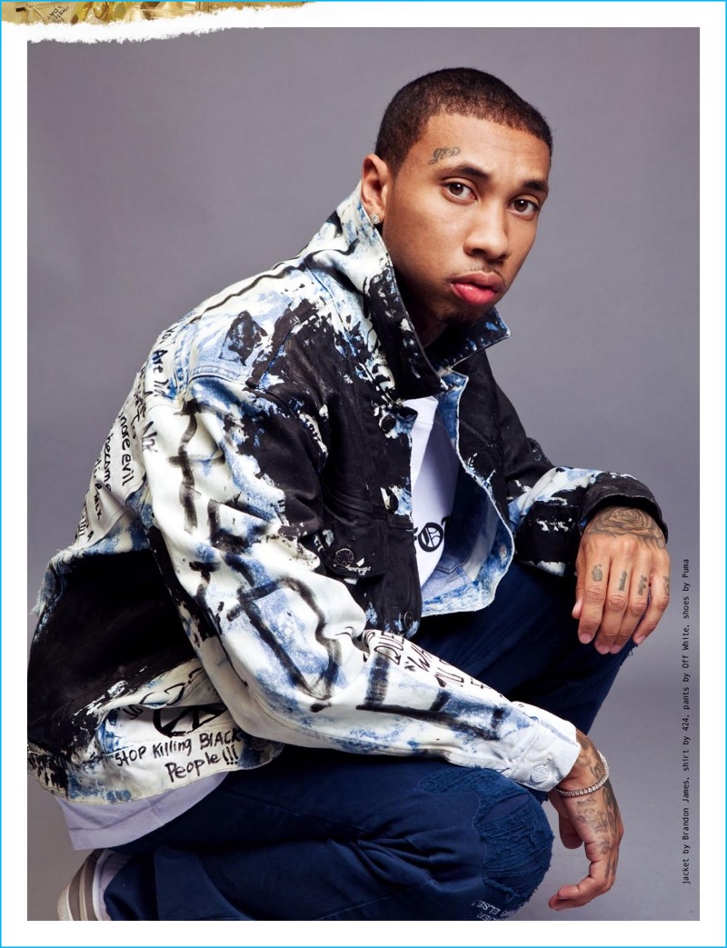 Tyga Covers Status Magazine, Discusses Balancing Various Careers | The ...