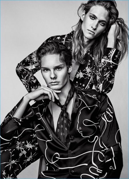 RSVP: Ford Models Go Formal for VMAN Editorial – The Fashionisto