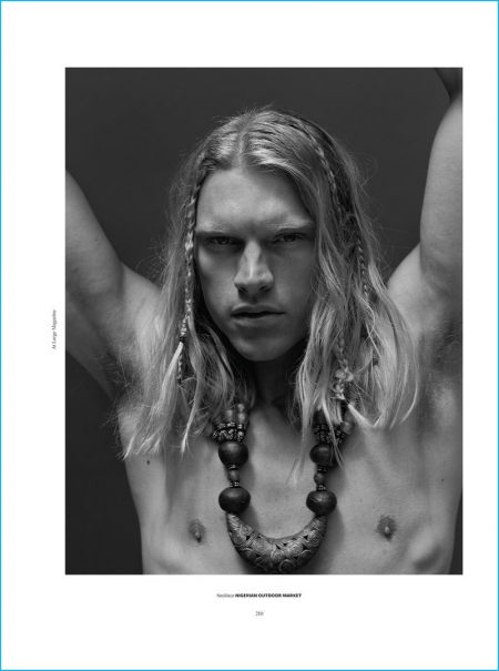 Tribal: Carlton Ruth Stars in At Large Editorial – The Fashionisto