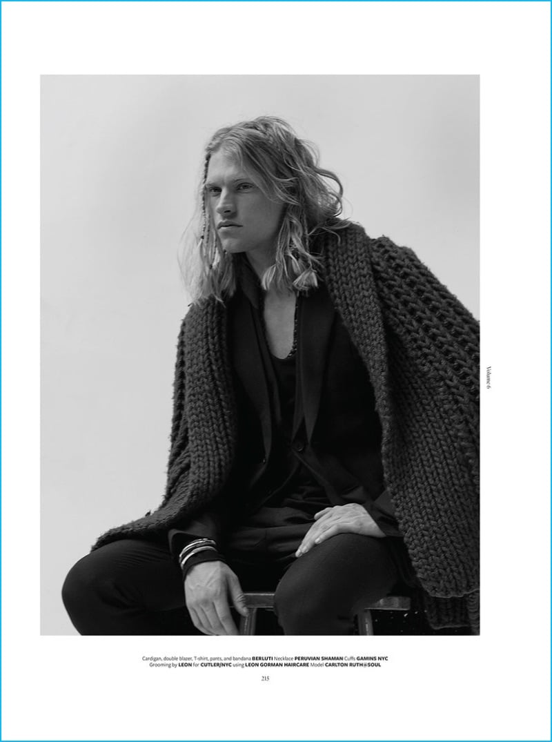 Tribal: Carlton Ruth Stars in At Large Editorial – The Fashionisto