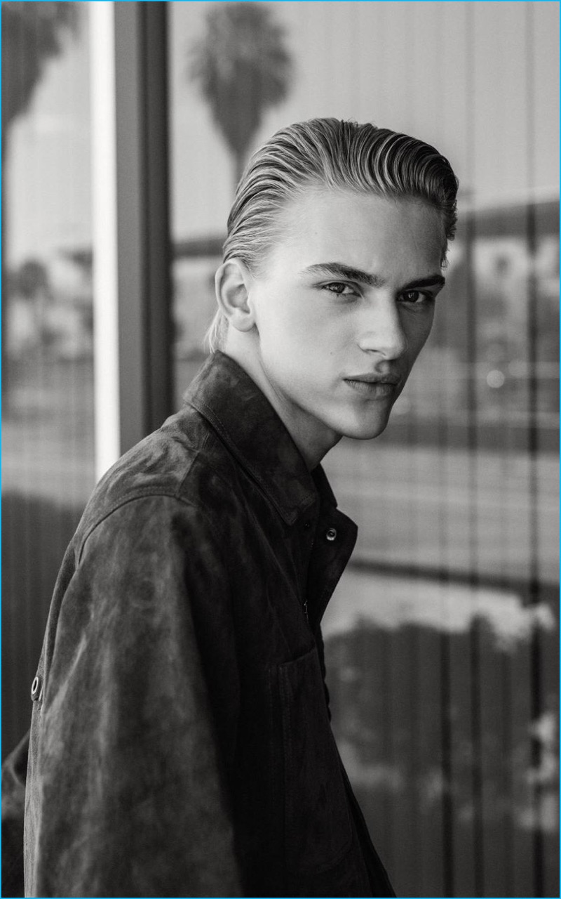 Dominik Sadoch Travels to Palm Springs for Fall Coat Story – The ...