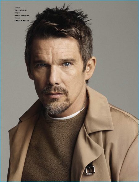 Ethan Hawke Covers GQ Italia, Sports Classic Essentials – The Fashionisto