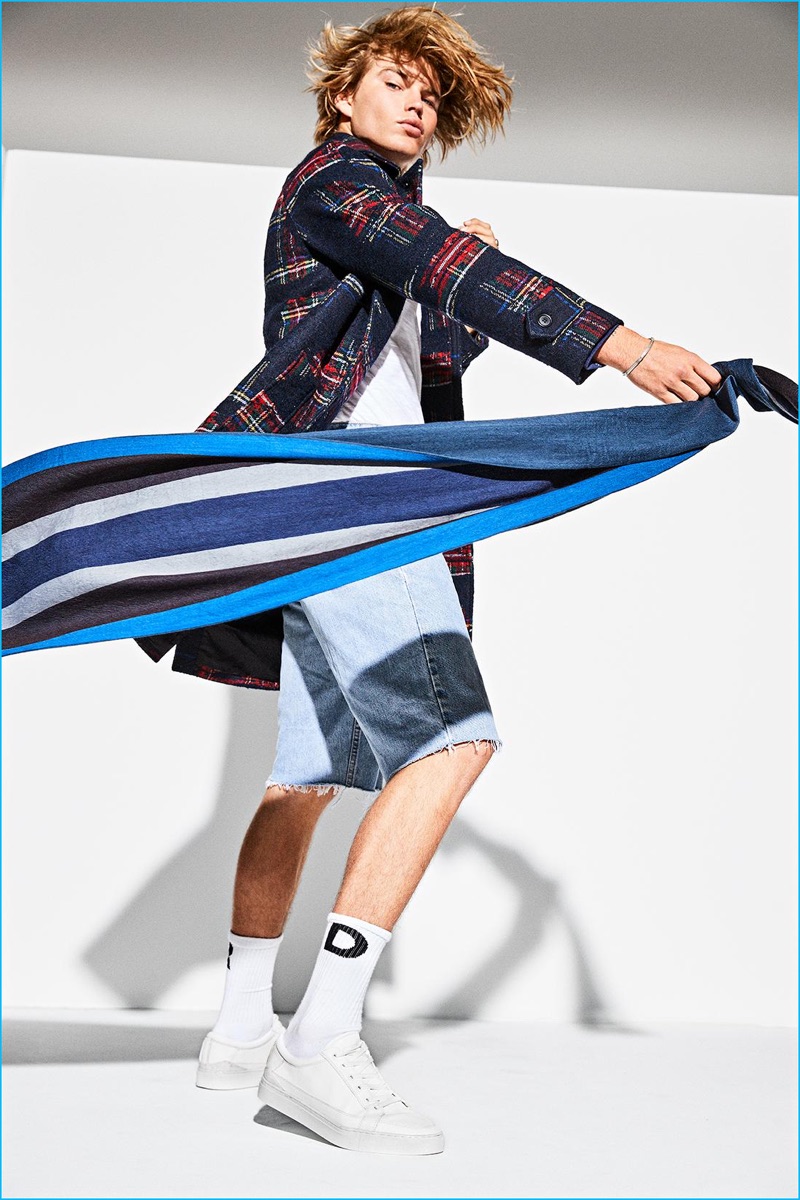 Jordan Barrett Plays It Casual for Sunday Times Style Magazine Cover ...