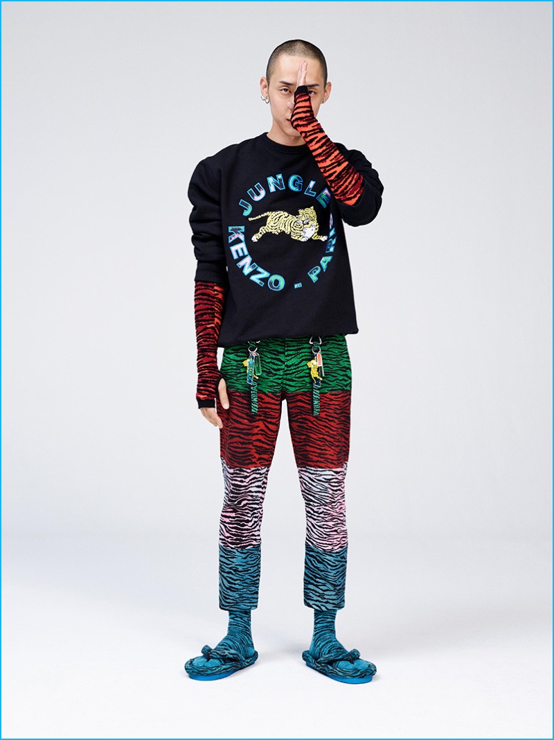 Kenzo x H&M Collaboration Men's Lookbook