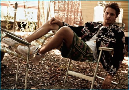 Luke Grimes Sports Bold Styles for Interview Shoot, Talks Movie Roles ...