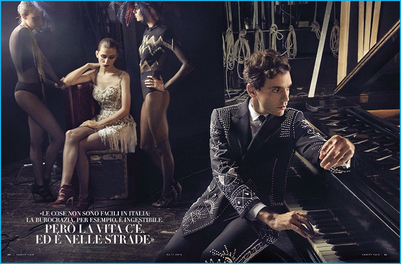 Mika 2016 Vanity Fair Italia Cover Photo Shoot