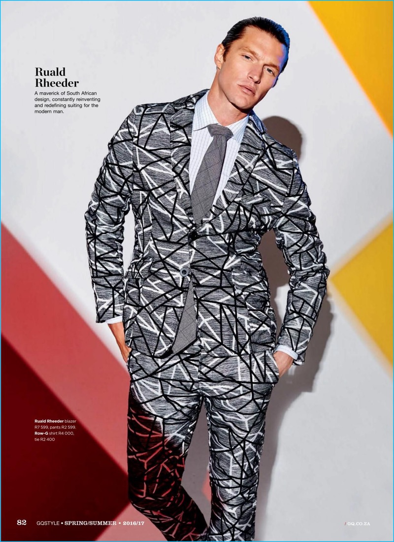 Shaun DeWet is Dashing in Sharp Suits for GQ Style South Africa – The ...