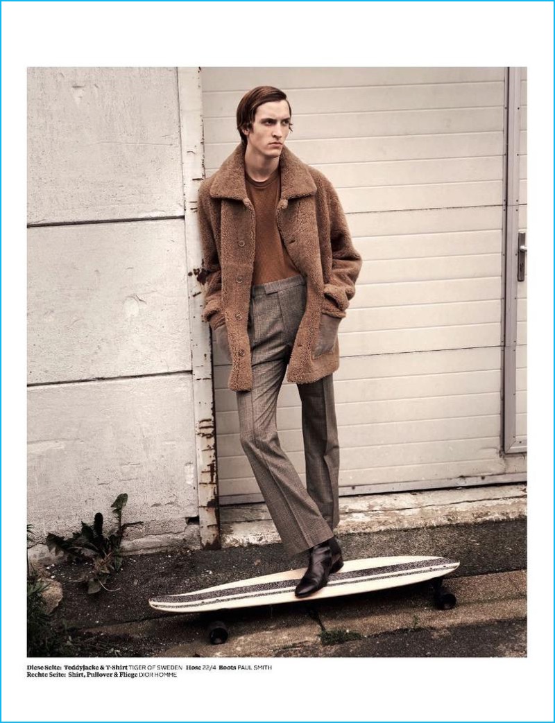 Tim Dibble Goes Skating with L’Officiel Hommes Germany – The Fashionisto