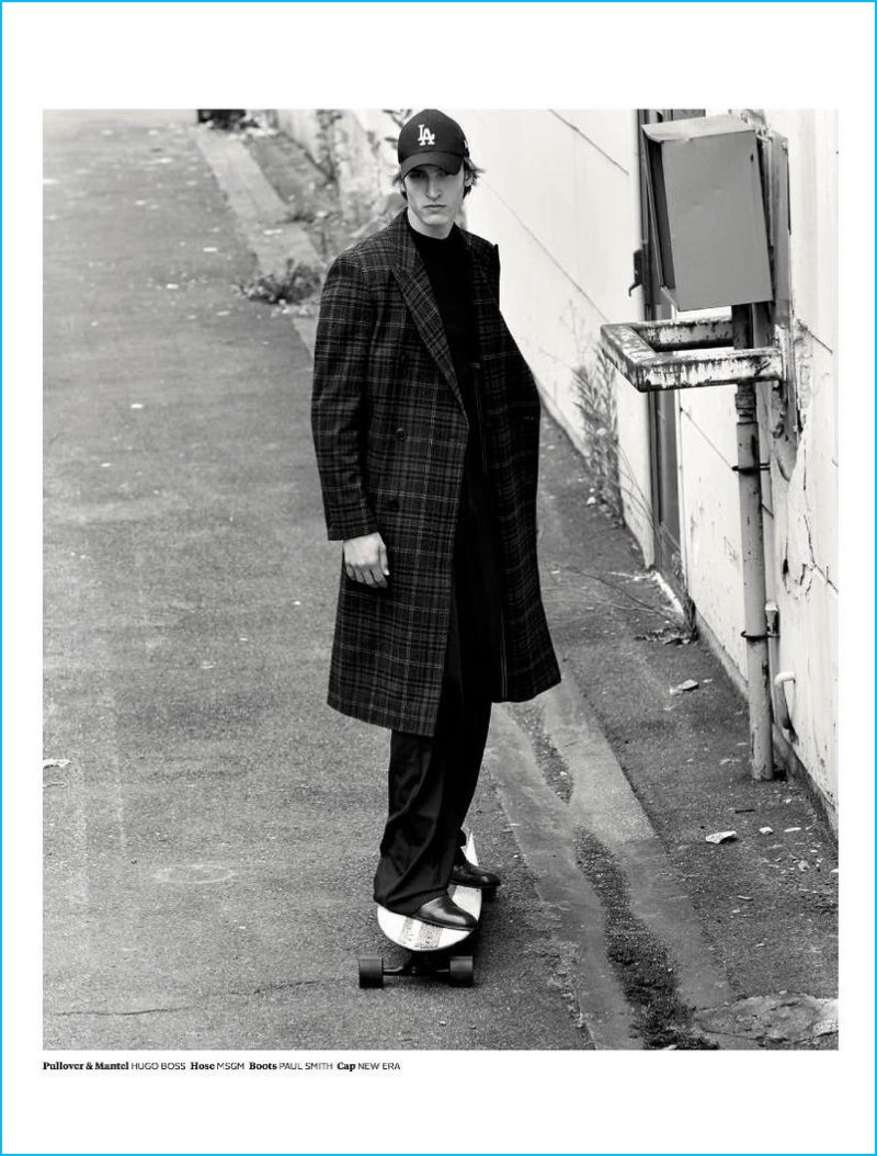 Tim Dibble Goes Skating with L’Officiel Hommes Germany – The Fashionisto