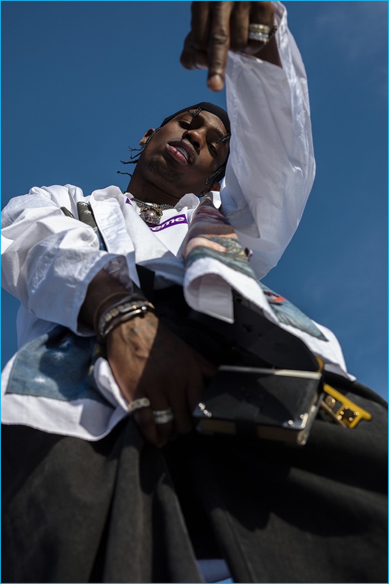 Travis Scott Covers Paper Magazine, Hints at Fashion Collaboration ...
