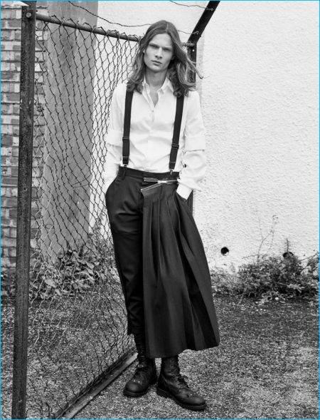 Vogue Hommes Paris Delivers Many Faces for Eclectic Cover Story – The ...