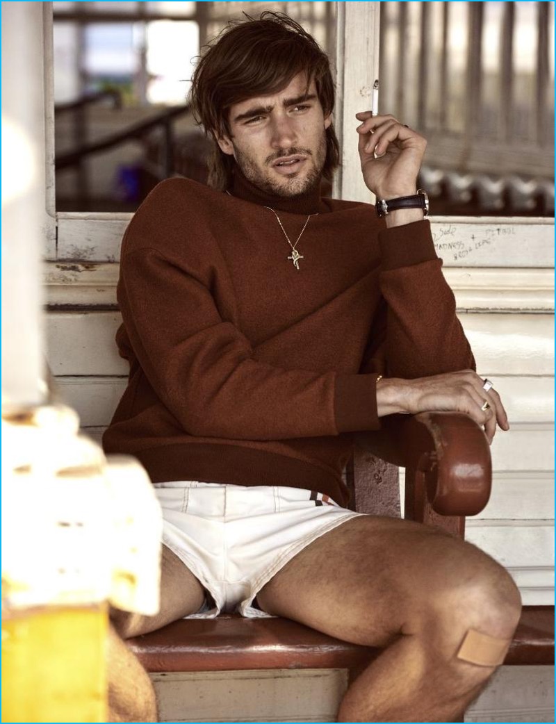 Jack Tyerman Channels Retro Footballer for British GQ Style – The ...