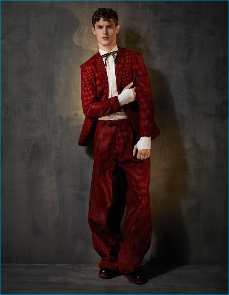 Kit Butler Models Checks & Plaids for How to Spend It – The Fashionisto