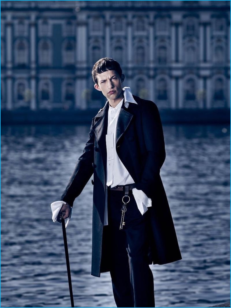 Leo Topalov Takes to Saint Petersburg for GQ Style Russia – The Fashionisto